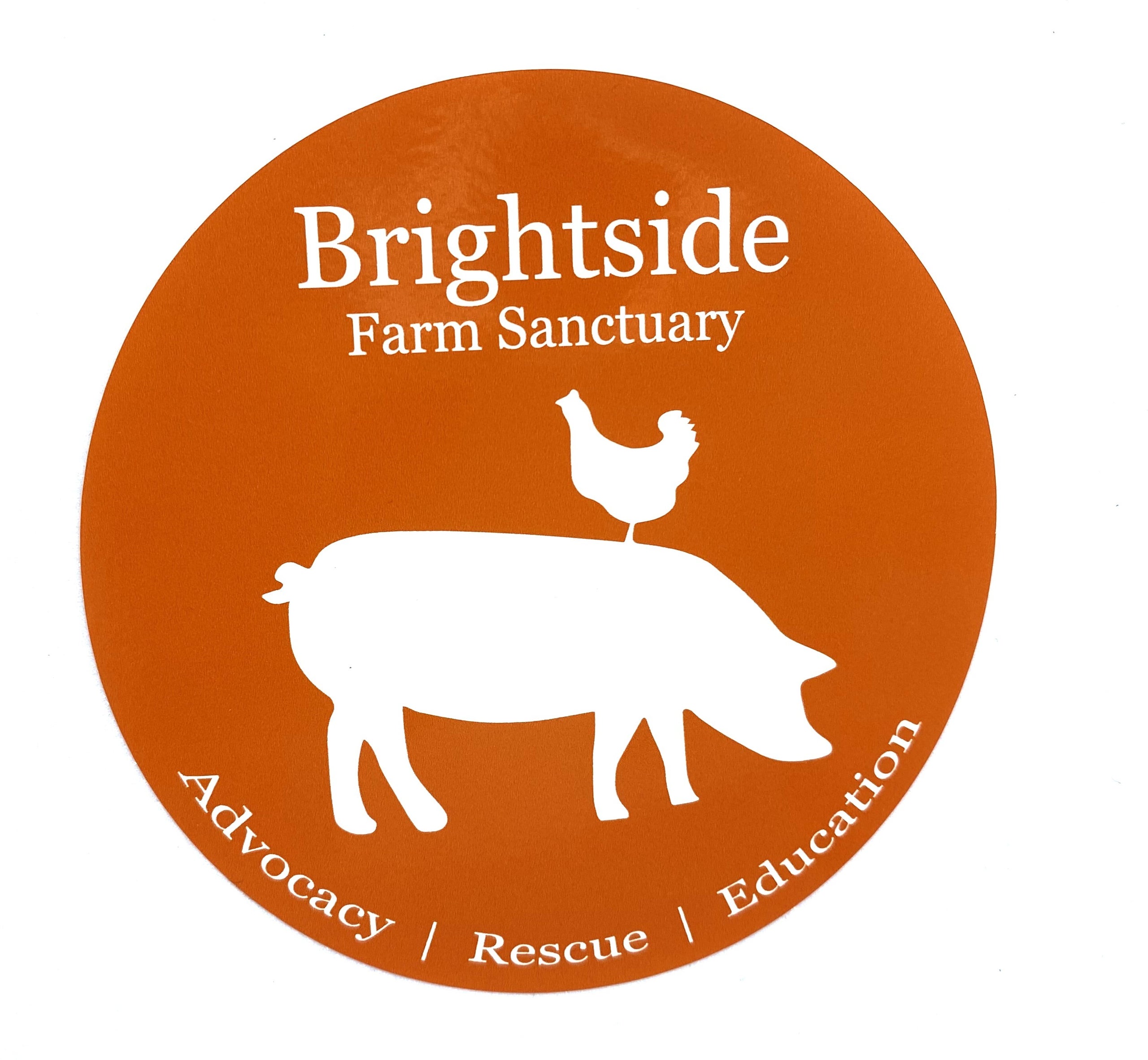 Brightside Car Sticker | BRIGHTSIDE FARM SANCTUARY INC.